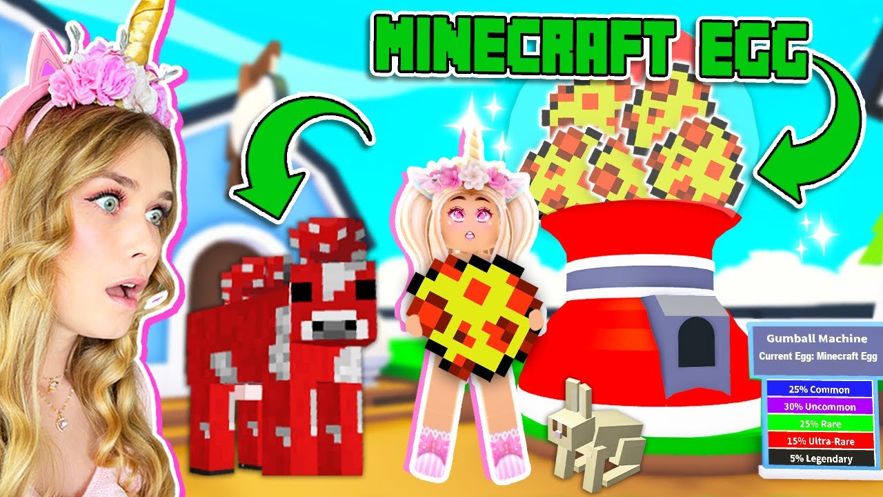 *NEW* MINECRAFT UPDATE In Adopt Me *TIKTOKS*! (Roblox) - YouTube