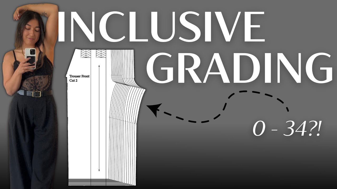 I Learned Pattern Grading WITHOUT Fashion School for ALL Sizes! - YouTube