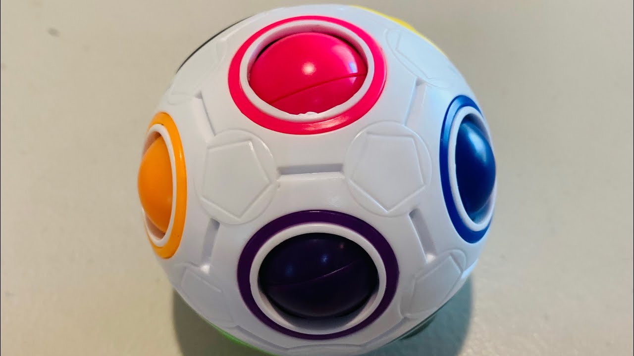 Color Shift Puzzle Ball - YouTube