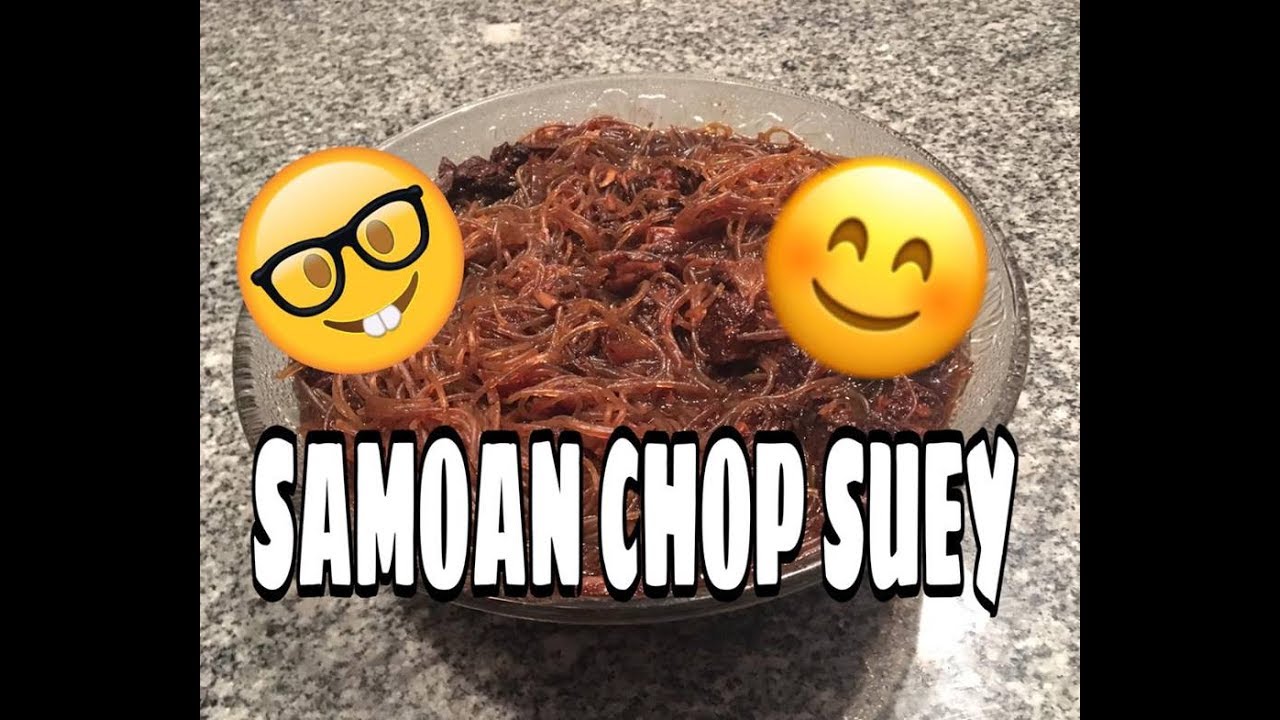 How to make Samoan Chop Suey - YouTube