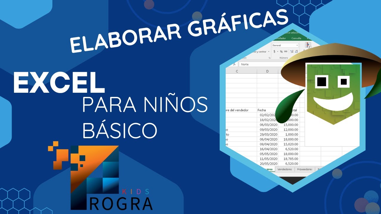 Curso de Excel Básico para niños, Excel para principiantes. - YouTube