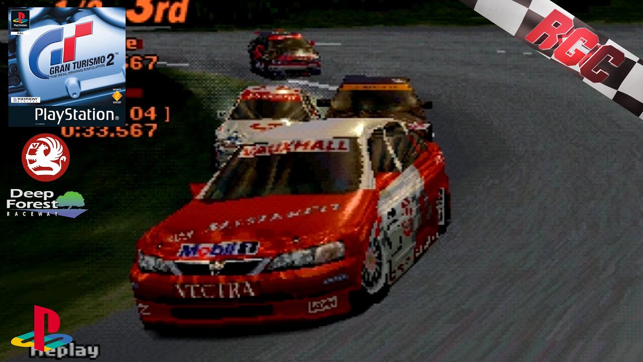 Gran Turismo 2 | BTCC Cars Series | Vauxhall Vectra | Deep Forest ...