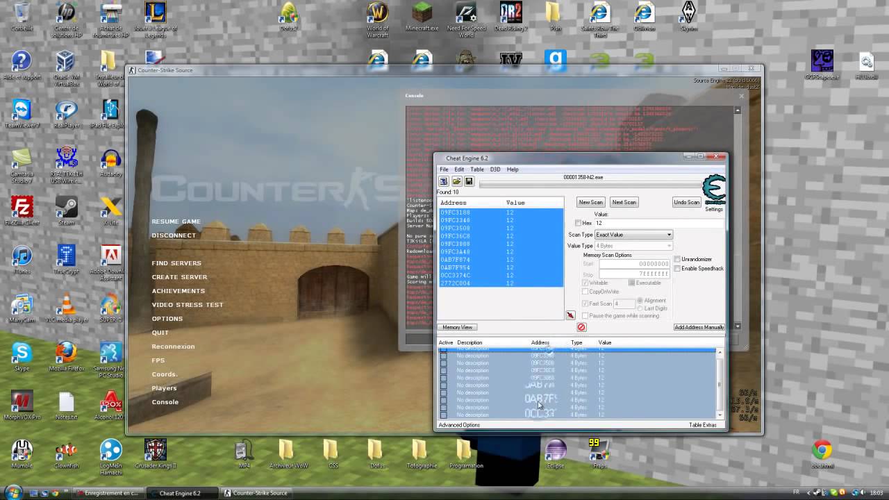 [Tuto] Comment tricher sur n'importe quel jeu avec Cheat Engine 6 2 - YouTube