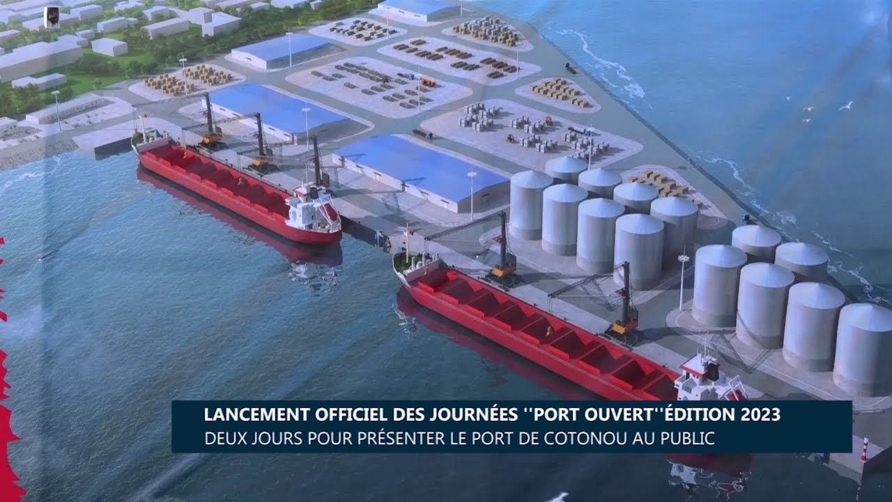 Lancement officiel des journées Port Ouvert édition 2023 au Bénin - YouTube