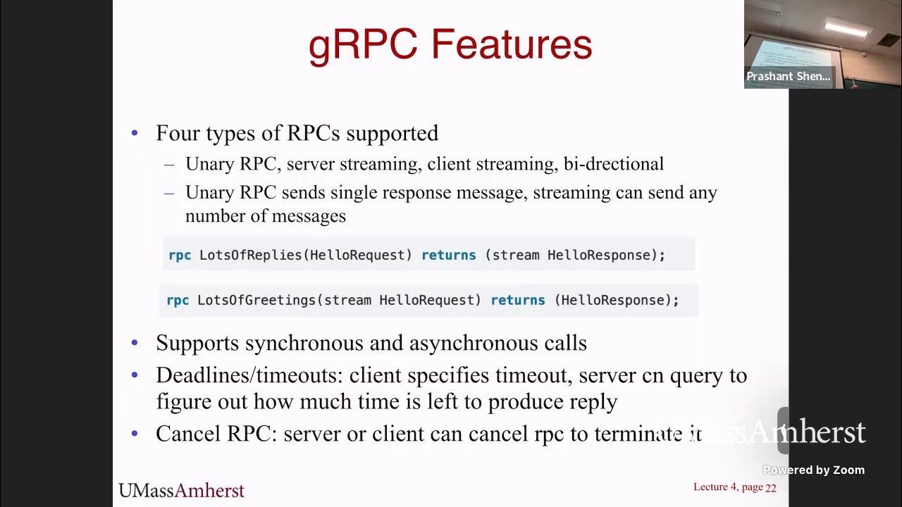 UMass CS677 (Spring'23) - Lecture 04 - Remote Method Invocation - YouTube