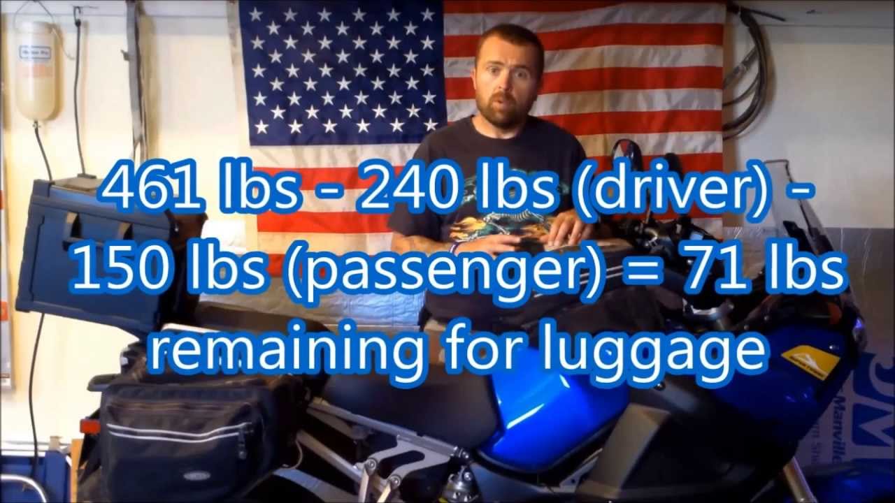 Calculating your safe maximum load - DualSportPro - YouTube