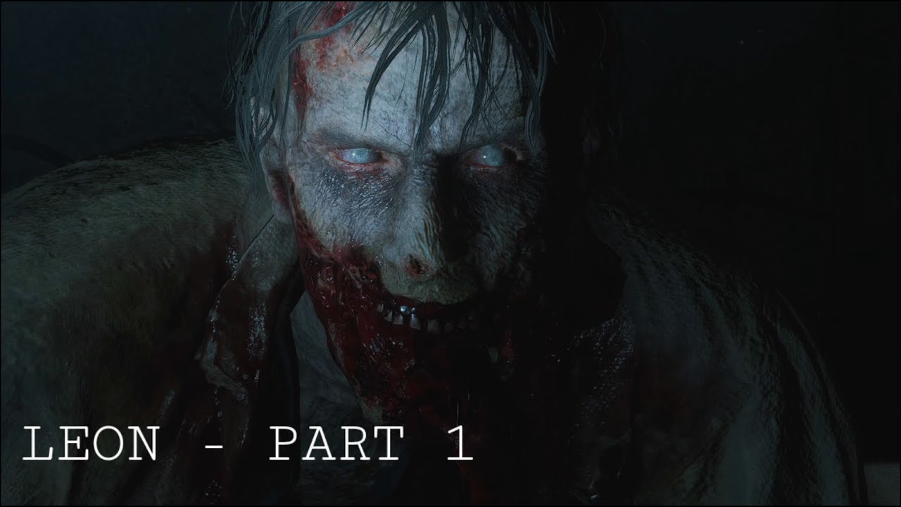 RE2 Leon - WELCOME to Racoon City - Part 1 - YouTube