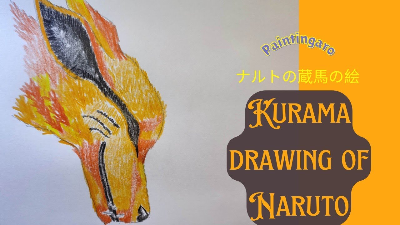 How to draw kurama drawing from naruto، kurama drawing Step by Step ...
