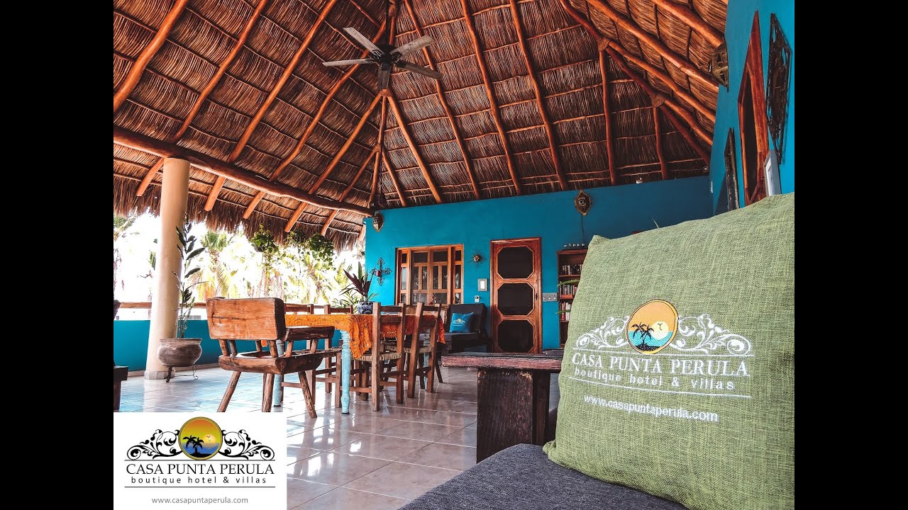 El mejor hotel en Punta Perula a solo media cuadra del mar con vista a ...