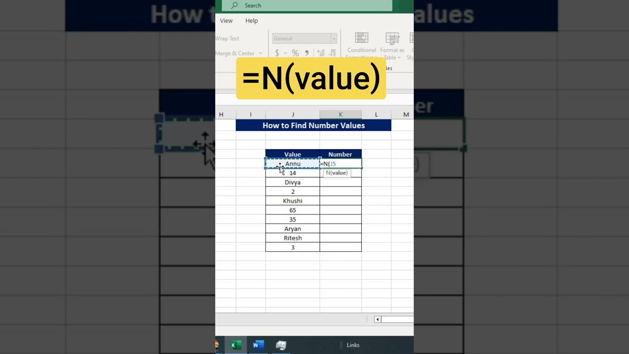 How To Find Numbers Values mcel excel mceltutorial tricks How To Find Numbers Values mcel excel mceltutorial tricks