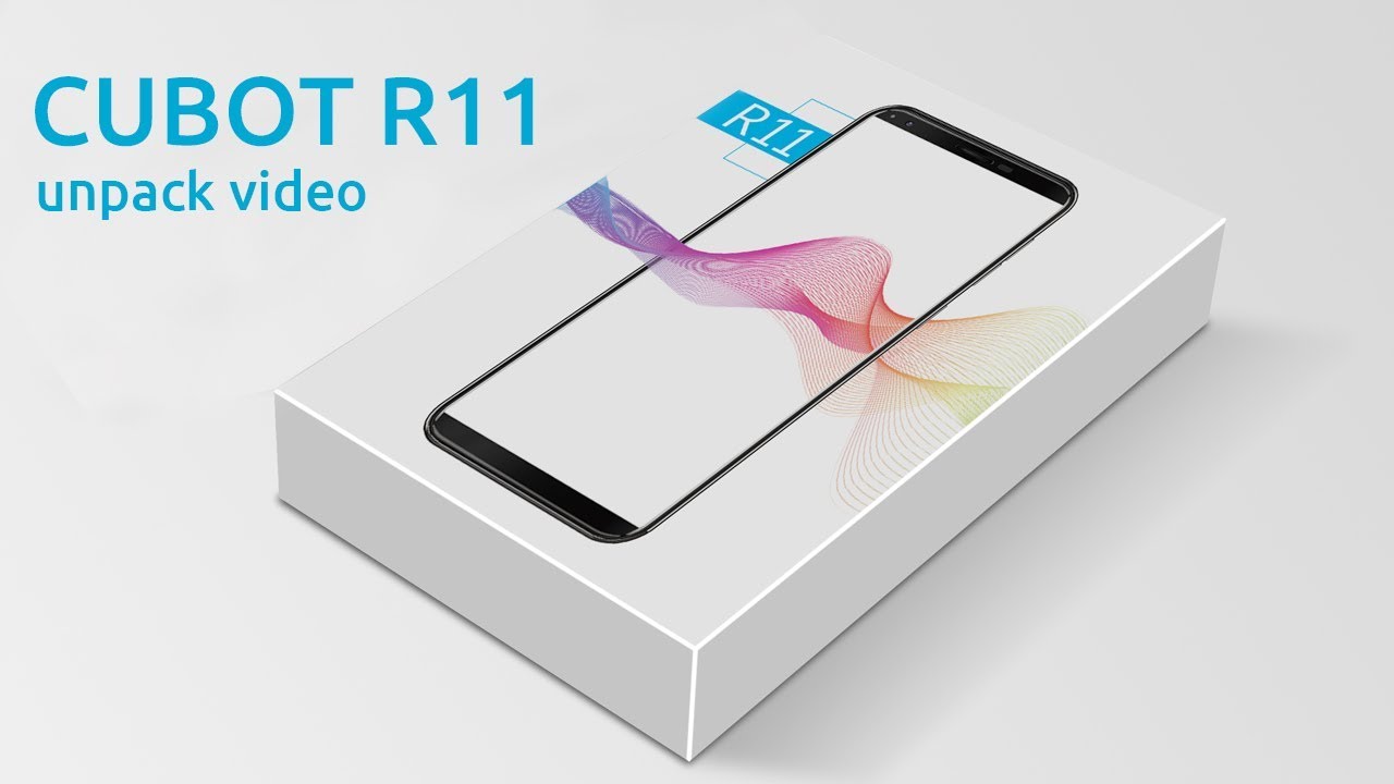 CUBOT R11 unpack video - YouTube