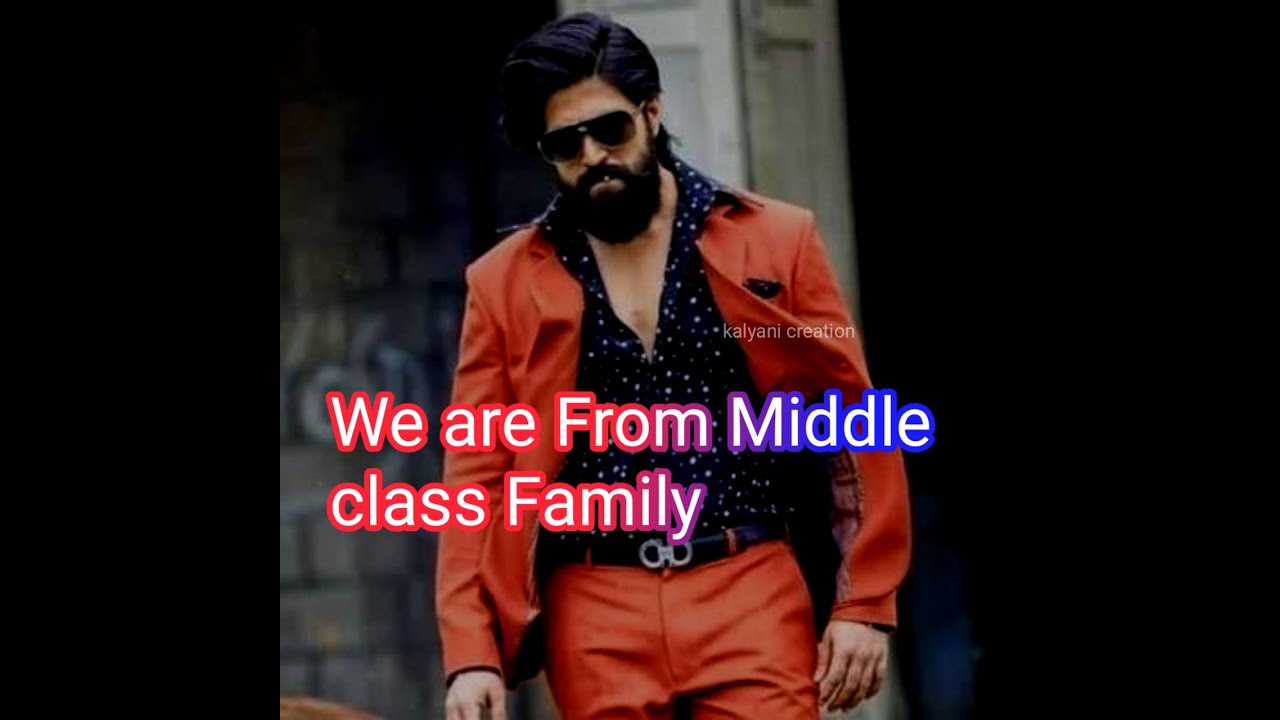 Sad _song_sad_status_song _we are from middle class family - YouTube