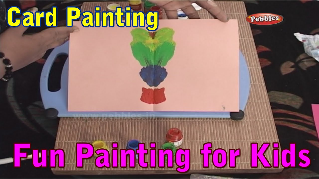 Card Painting | Painting Techniques For Kids | Painting Tutorials For ...