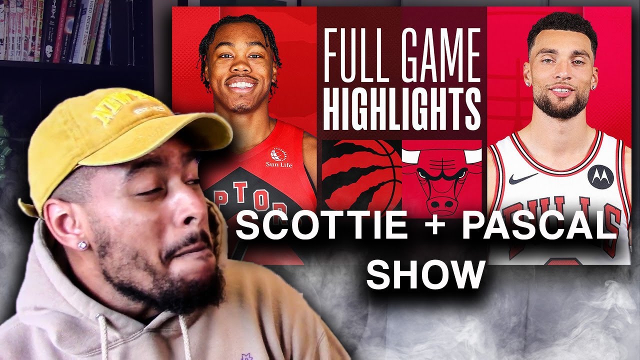 The Scottie + Pascal DUO is TOO MUCH! Toronto Raptors vs Chicago Bulls ...