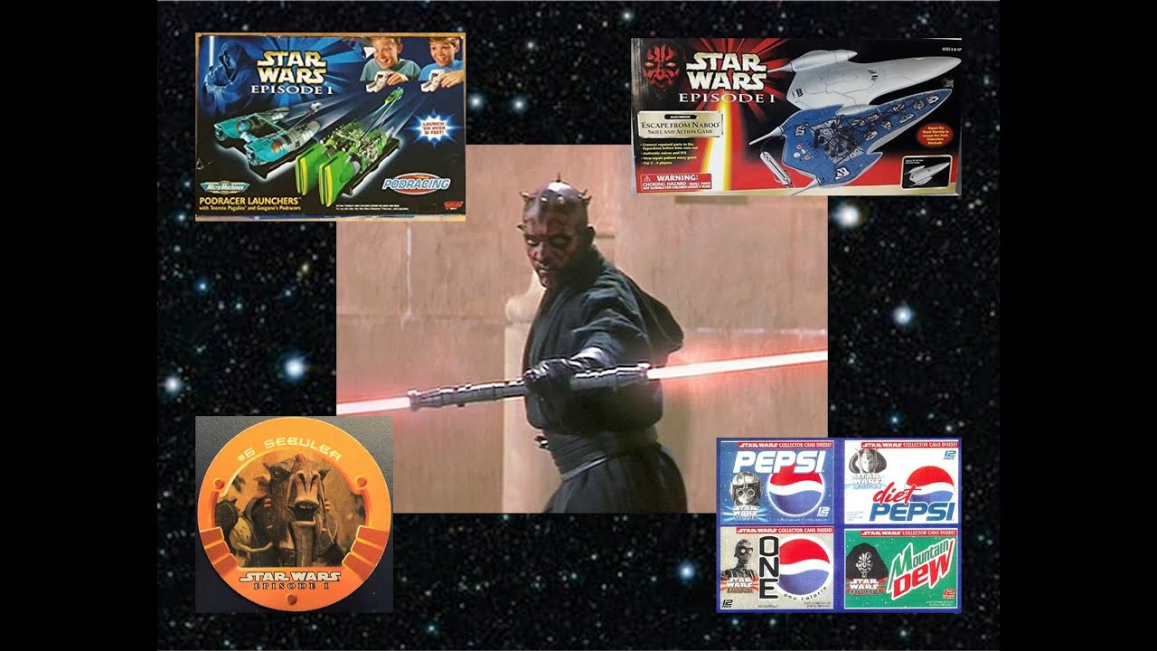 Star Wars: The Merchandise of the Phantom Menace - YouTube