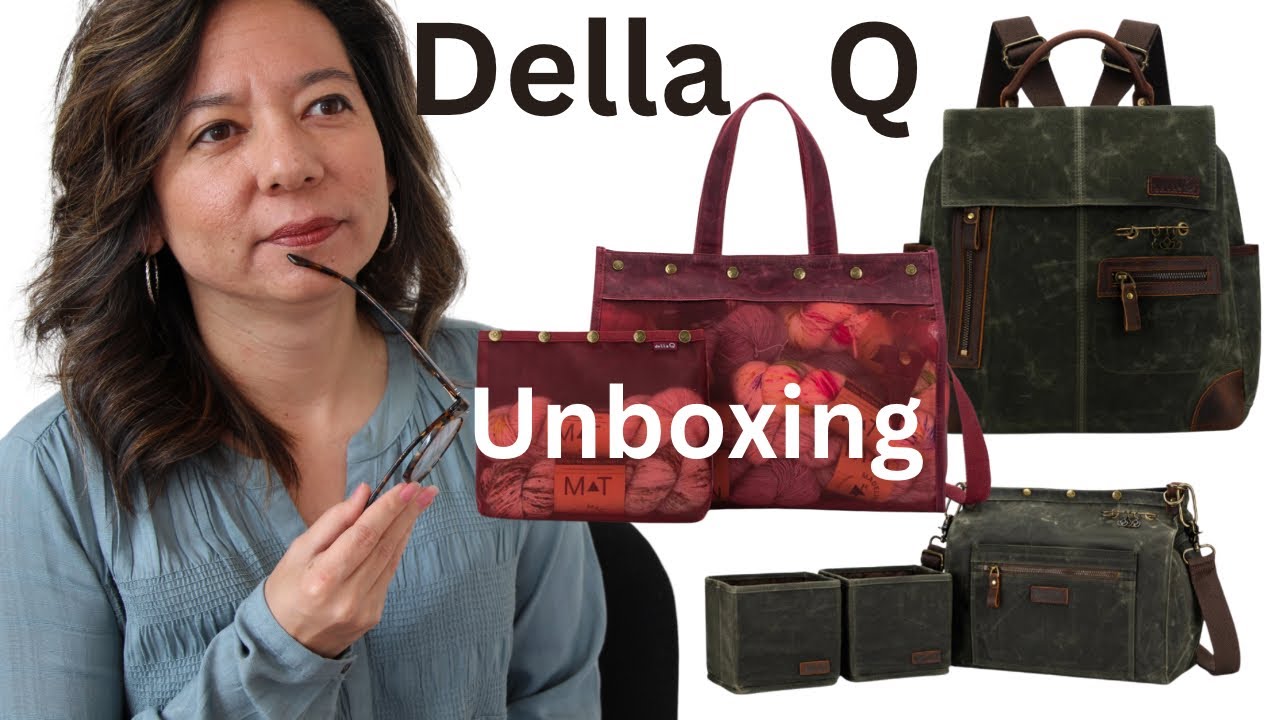 Della Q Unboxing! | Rucksack, Mesh Tote, Midi Backpack with Cubbies ...