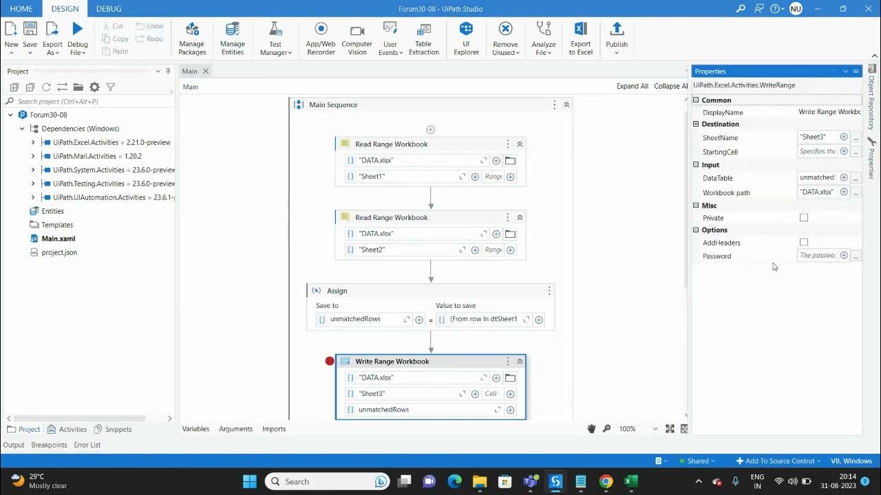 Find unmatched rows between 2 Excel files - YouTube