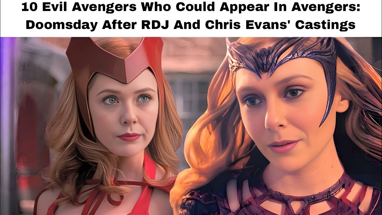10 Evil Avengers Who Could Appear In Avengers Doomsday After Rdj And Chris Evans Castings - YouTube