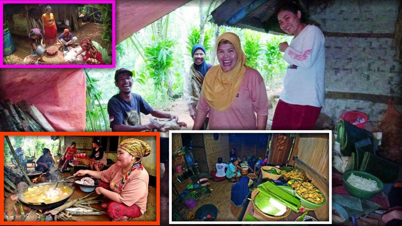 Beginilah Hajatan Di Desa, Masak Tradisional Sunda, Cianjur, Desa ...