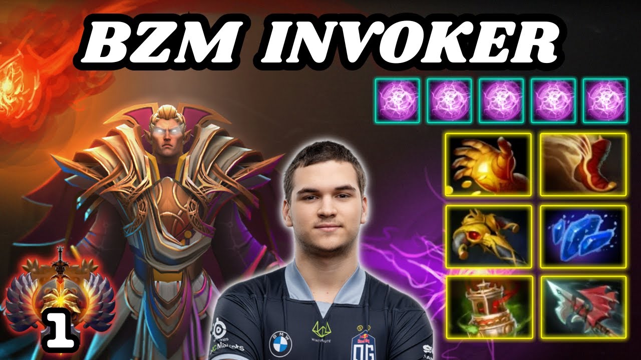 🔥 BZM Invoker Midlane Highlights IMMORTAL 1 🔥 Grandmaster Tier WEX ...