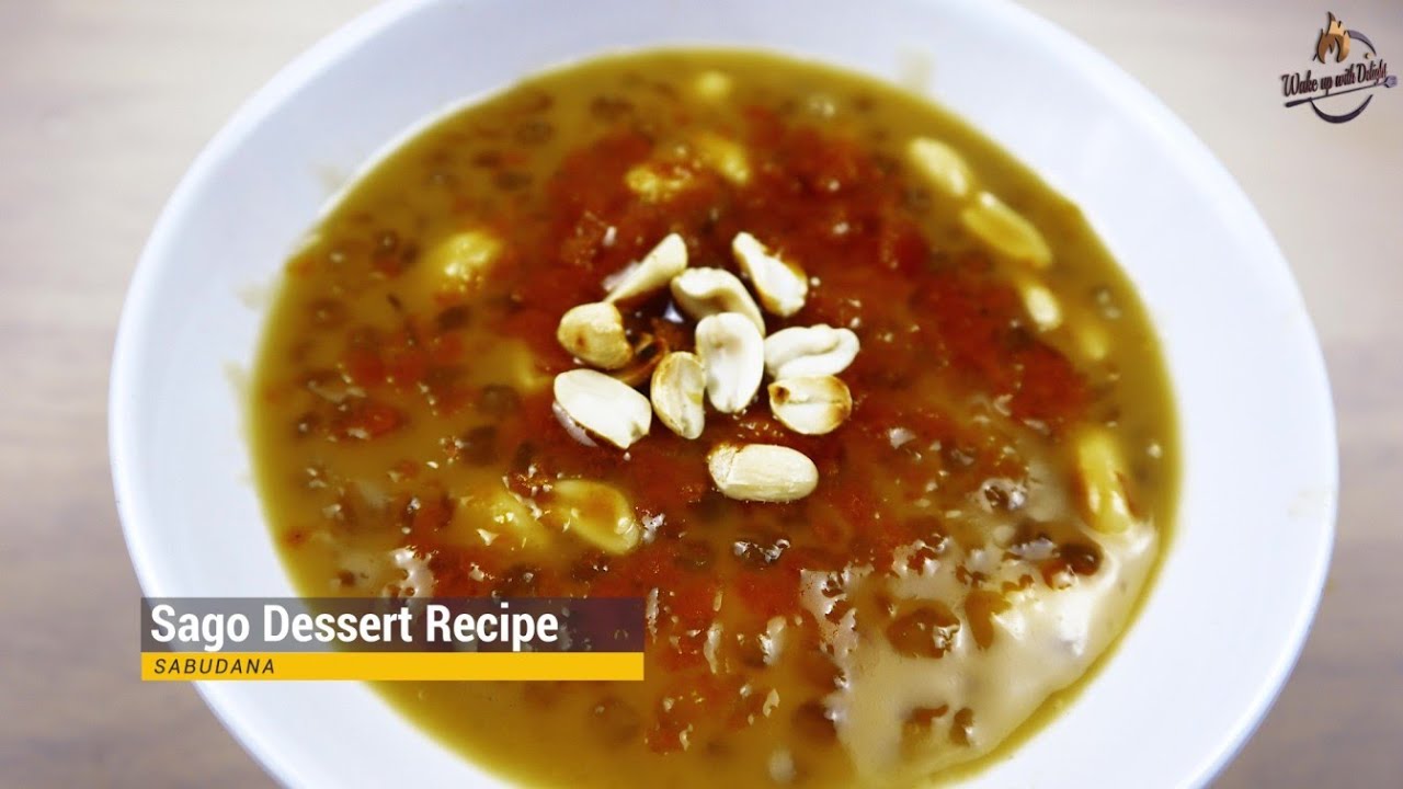 Delicious Sabudana Dessert Recipe l Coconut Sago Dessert - YouTube