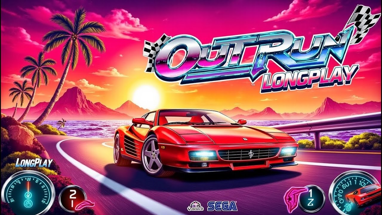 OutRun Longplay Arcade - YouTube