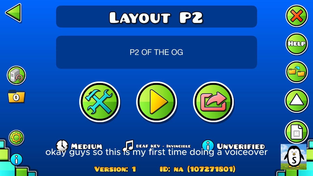 Showing Layout P2 (and first voice over) - YouTube