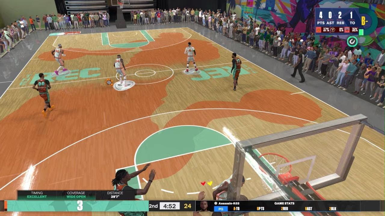 NBA 2K24 Rec KD build on FIRE 🔥💦 - YouTube