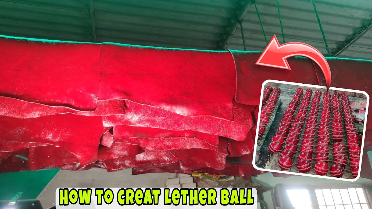 How to make cricket ball |🤔 how to creat leather ball. #leatherball # ...