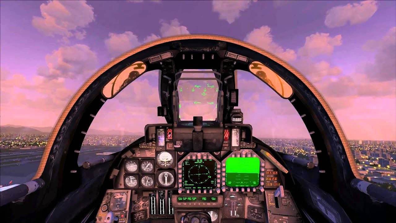 F-14 Cockpit Take Off Phoeinx [FSX] - YouTube
