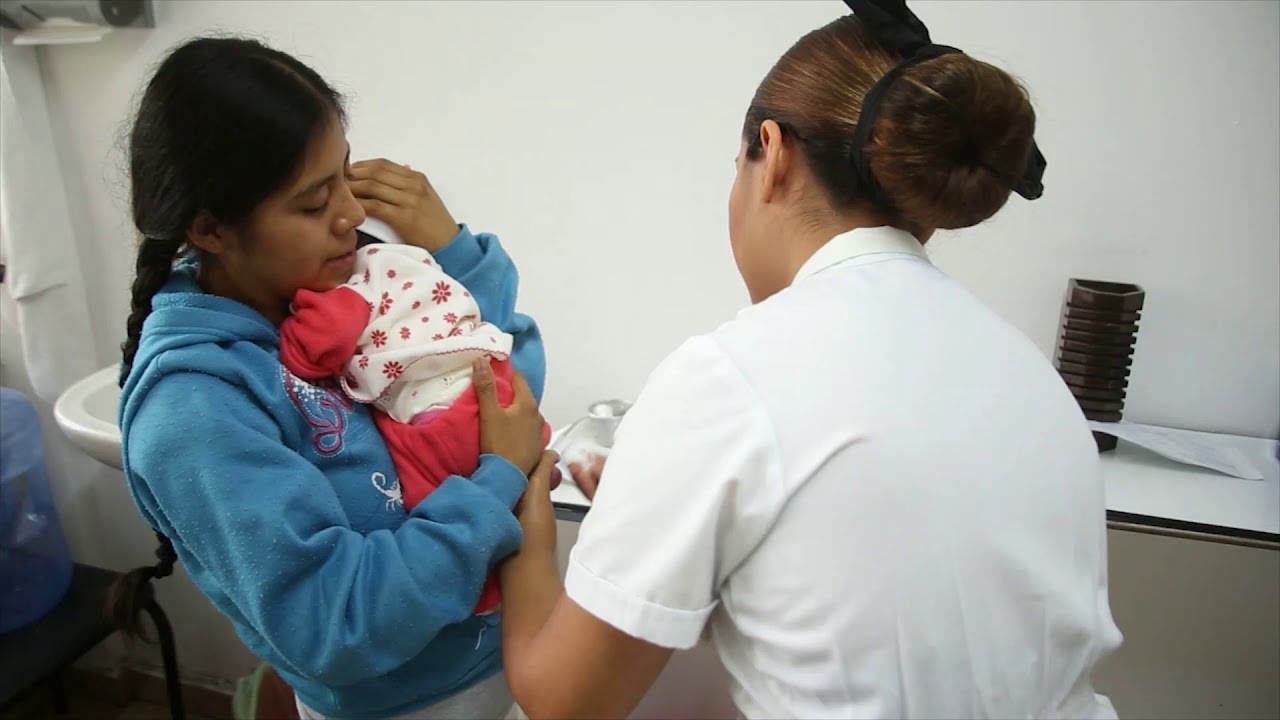 Toma correcta del tamiz neonatal en el talón - YouTube
