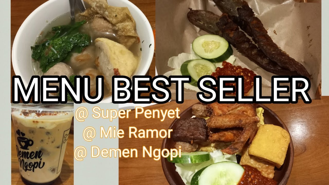 REVIEW MENU BEST SELLER @SUPER PENYET, MIE RAMOR DAN DEMEN NGOPI ...