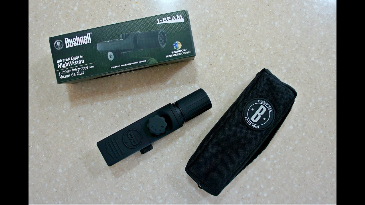 Unboxing the Bushnell I-BEAM Infrared Light - YouTube