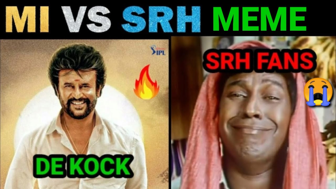 MI Vs SRH Meme Review 2020 Match 17 || IPL || Cricket Madness - YouTube