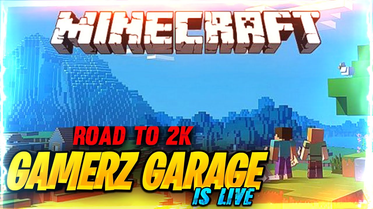 MINECRAFT live day 2 🥲 | GG LIVE - YouTube