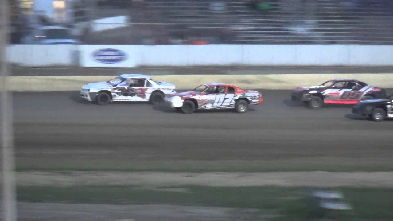 34 Raceway IMCA Stock Car feat.5/17/14 - YouTube