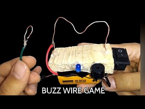 HOW TO MAKE A MINI BUZZ WIRE GAME - YouTube