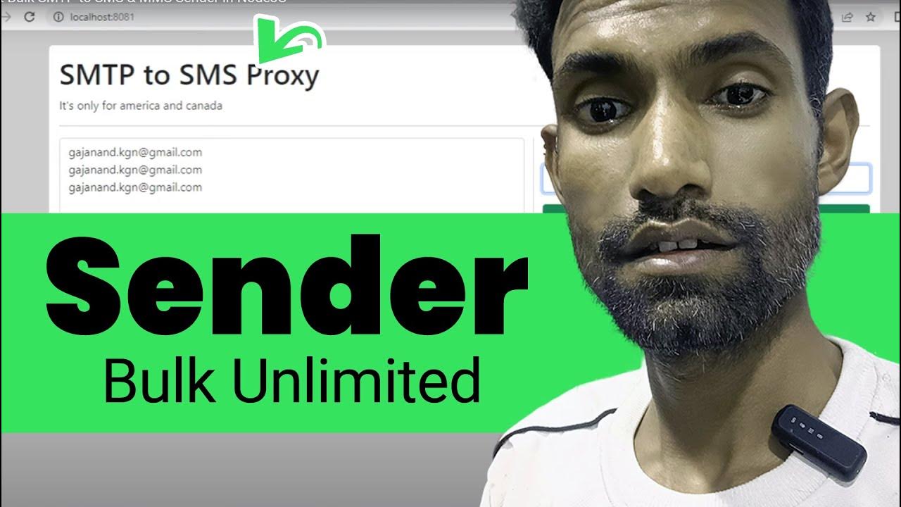 None Blocking Low Cost Sms To Send Bulk Messages Nodejs Application Youtube