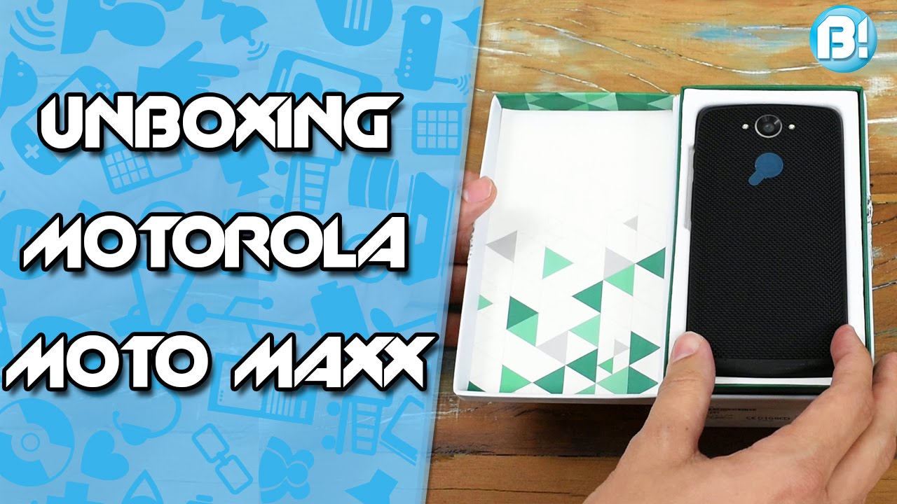 MOTOROLA MOTO MAXX - UNBOXING !!! - YouTube