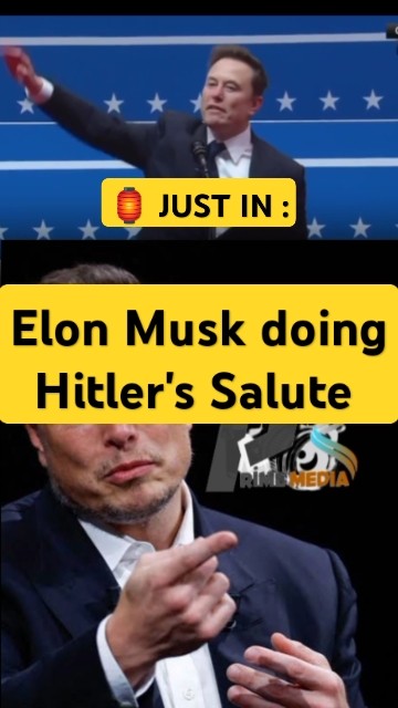🏮Mixed reactions among people as Elon Musk Hits Hitler's Salute. #Elon ...