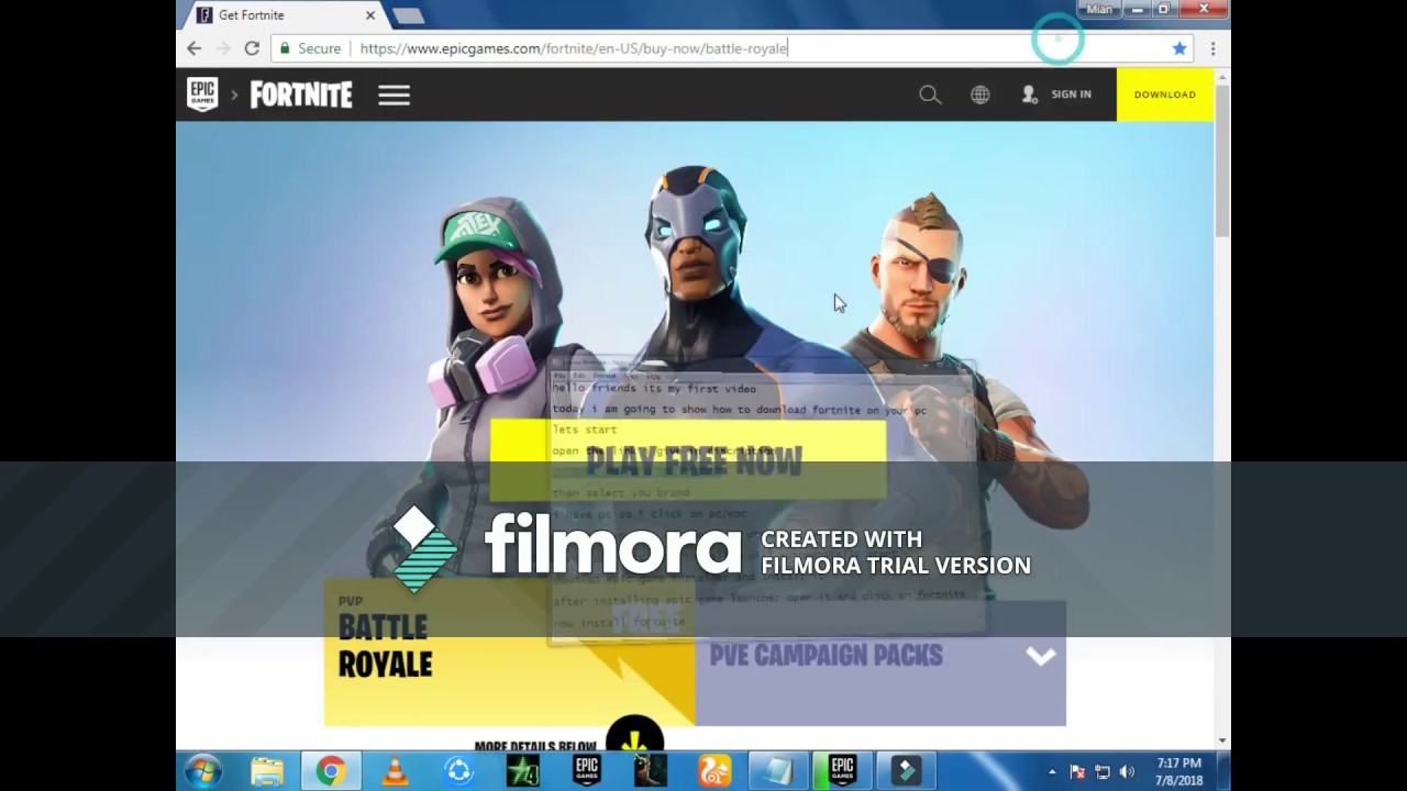 How to install fortnite on pc - YouTube