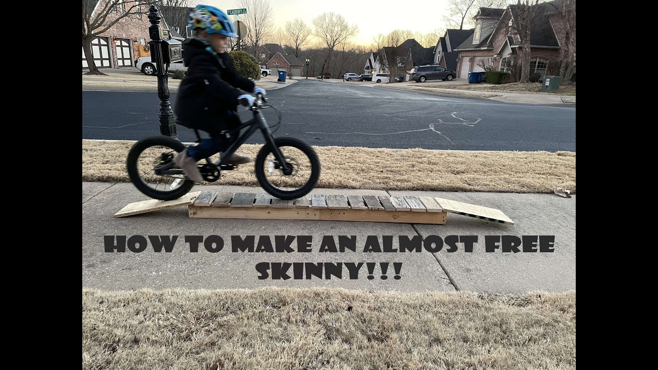 How to Make an Almost Free MTB Skinny!! - YouTube