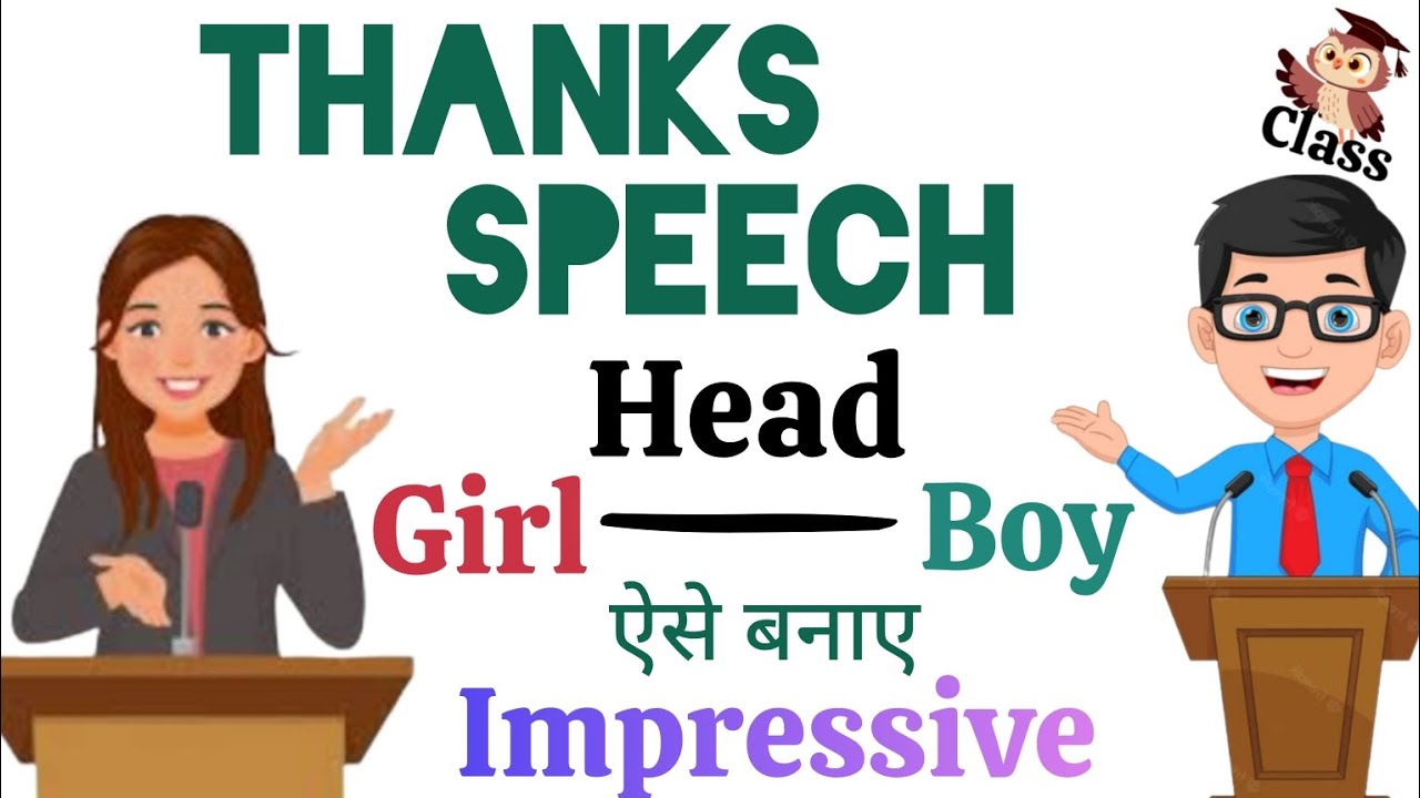 Thanks Speech for the investiture ceremony by the head boy/head girl ...