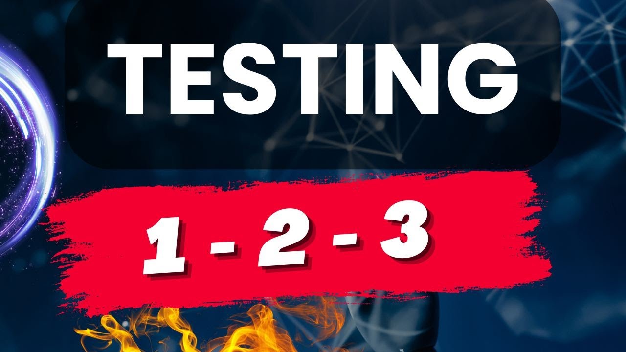 TESTING 1,2,3 ! - YouTube