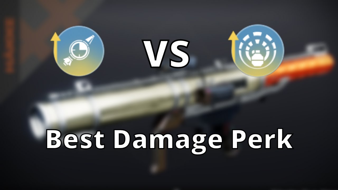 The Best Damage Perk for Rockets - YouTube