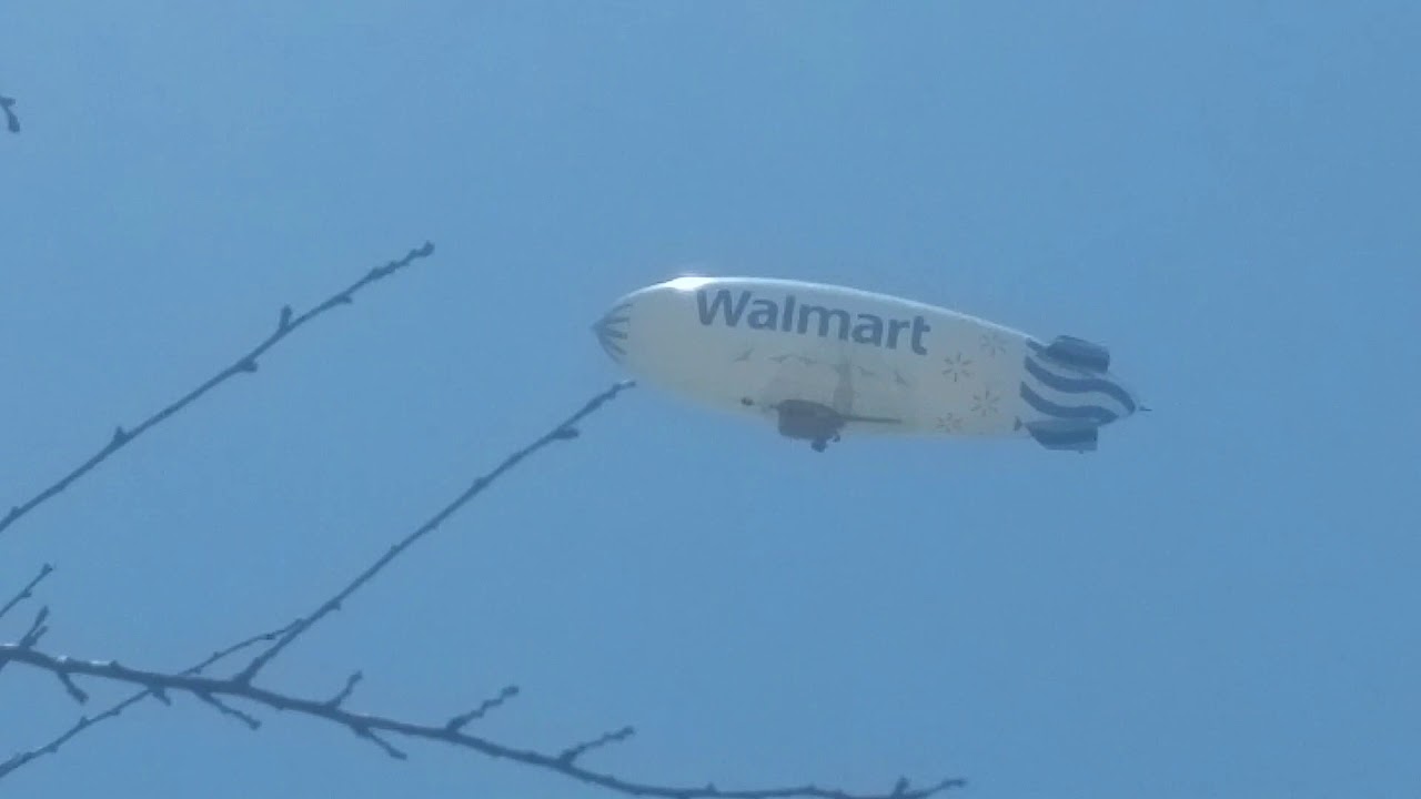Walmart Airship - YouTube