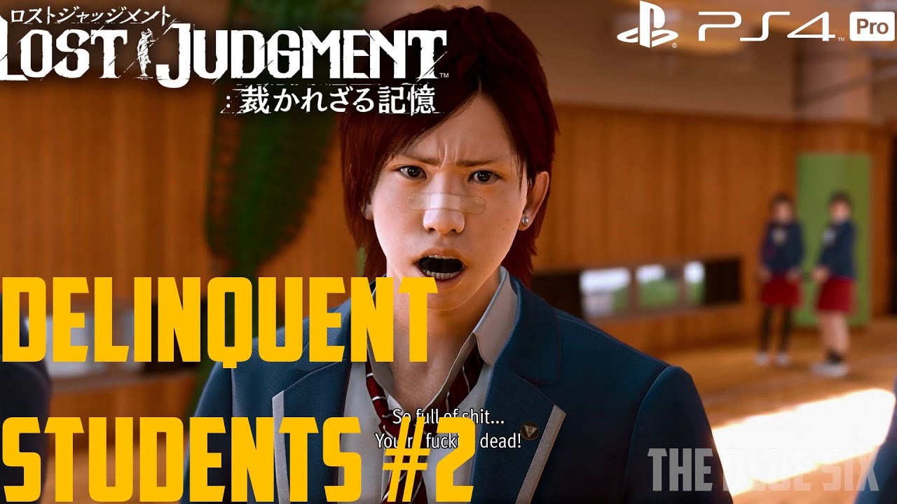 Lost Judgment - Delinquent Students #2 Boss Fight [PS4 Pro] - YouTube