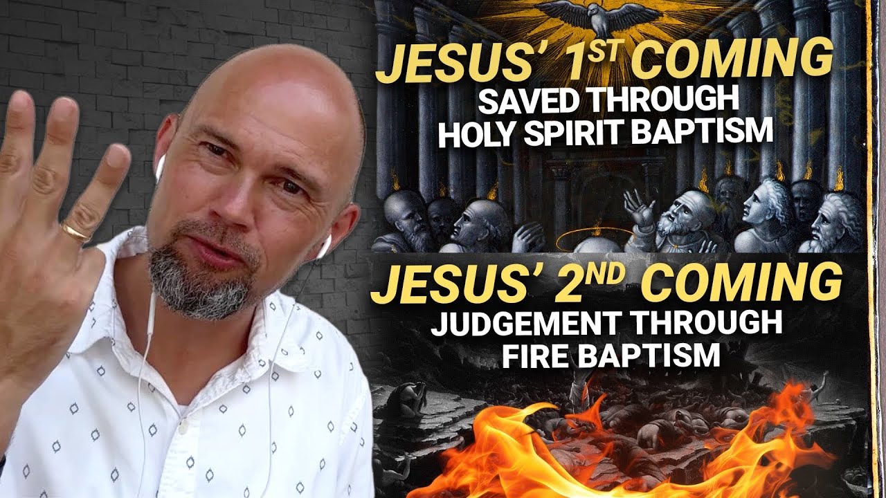 Jesus' first coming -Holy Spirit baptism = salvation. Jesus' second ...