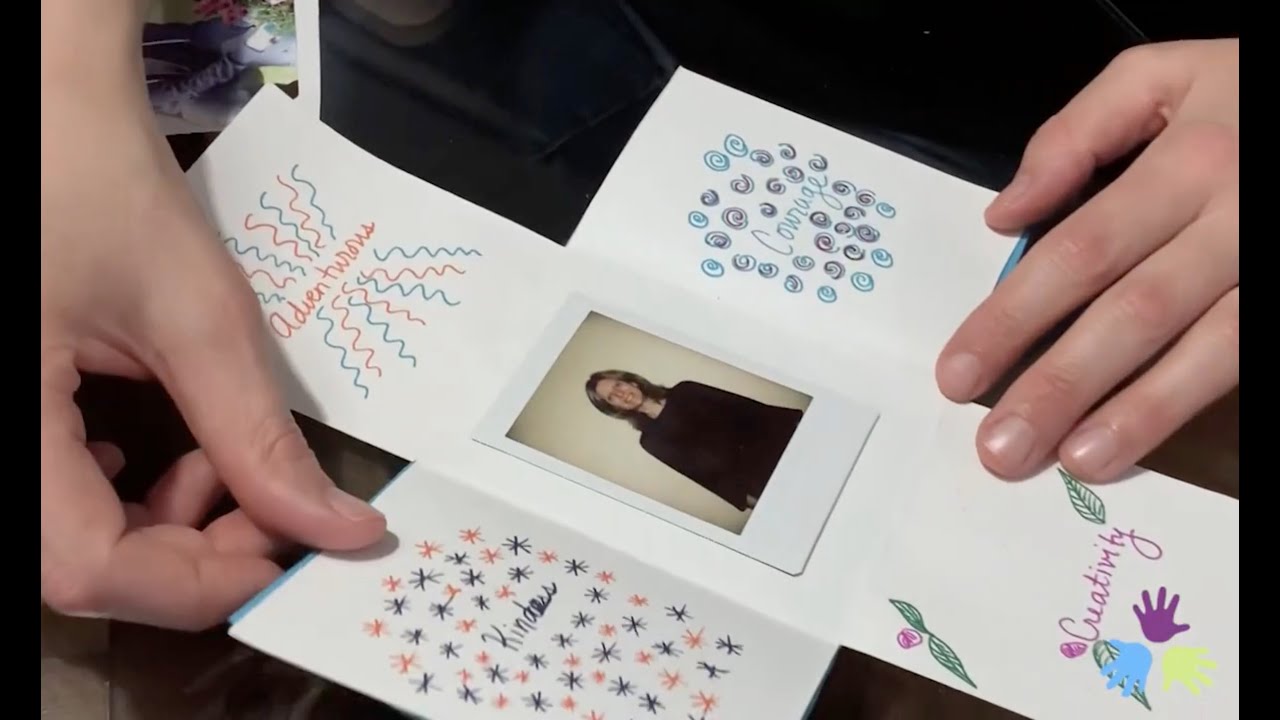 Create Your Own "I Am Book" (Mixed Media Explorations, Ages 6-10) - YouTube