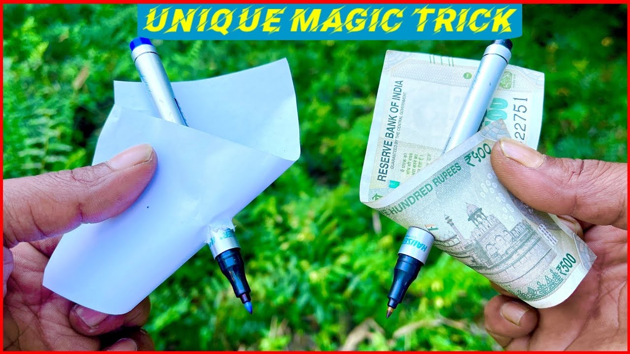 very simple and easy five real magic tricks tutorial - YouTube